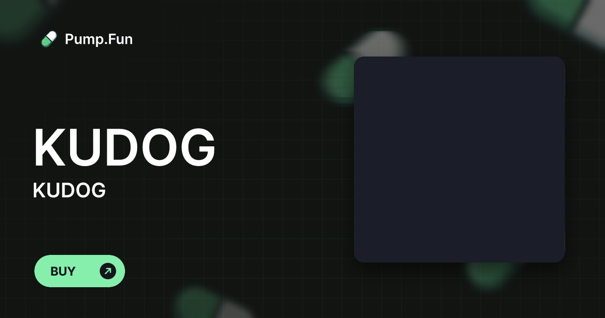 KUDOG (KUDOG) - Pump