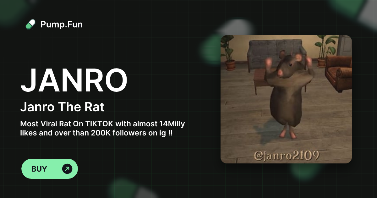 Janro The Rat (JANRO) - Pump