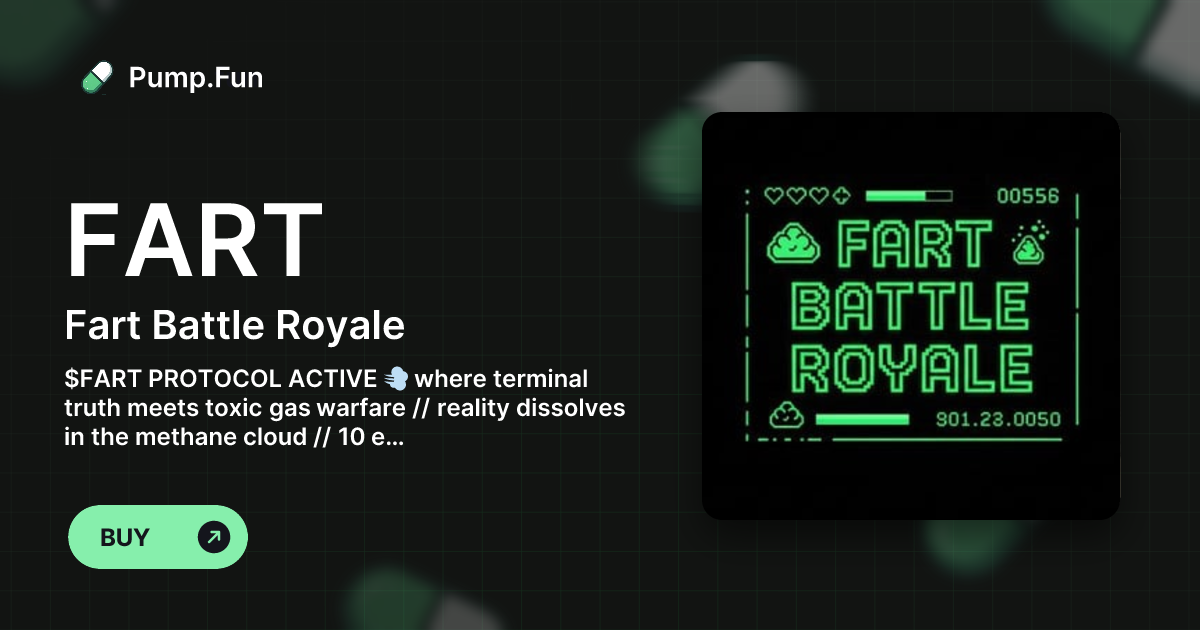 Fart Battle Royale (FART) - Pump