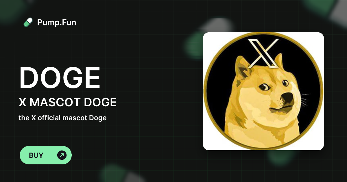 X MASCOT DOGE (DOGE) - Pump