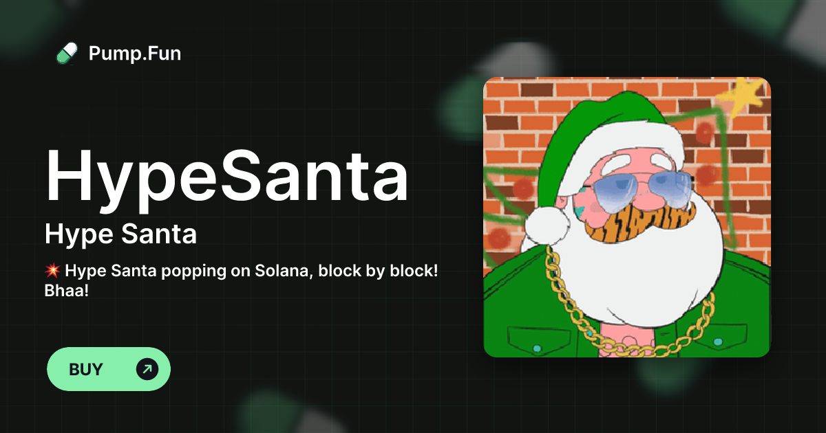 Hype Santa (HypeSanta) - Pump