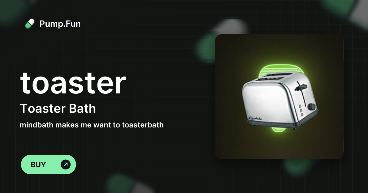 Toaster Bath (toaster) - Pump