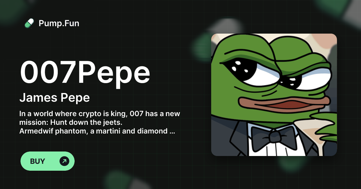 James Pepe (007Pepe) - Pump