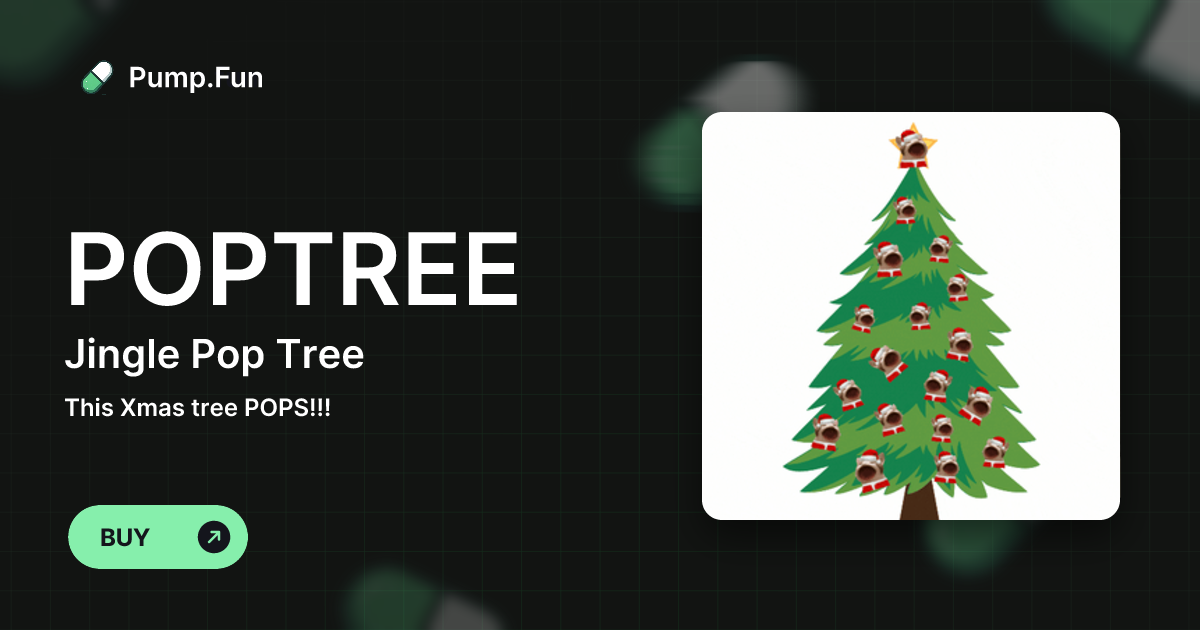 Jingle Pop Tree (POPTREE) - Pump