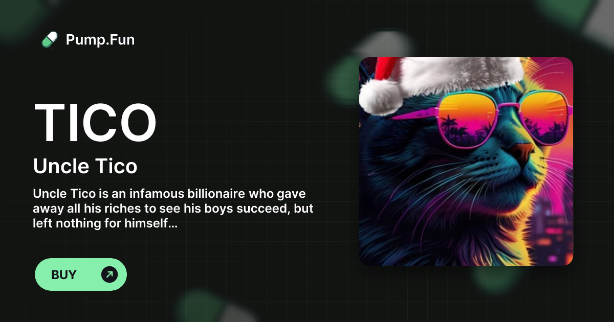 Uncle Tico (TICO) - Pump