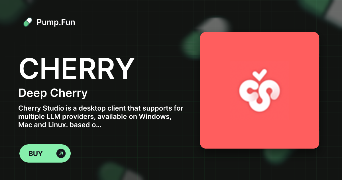 Deep Cherry (CHERRY) - Pump