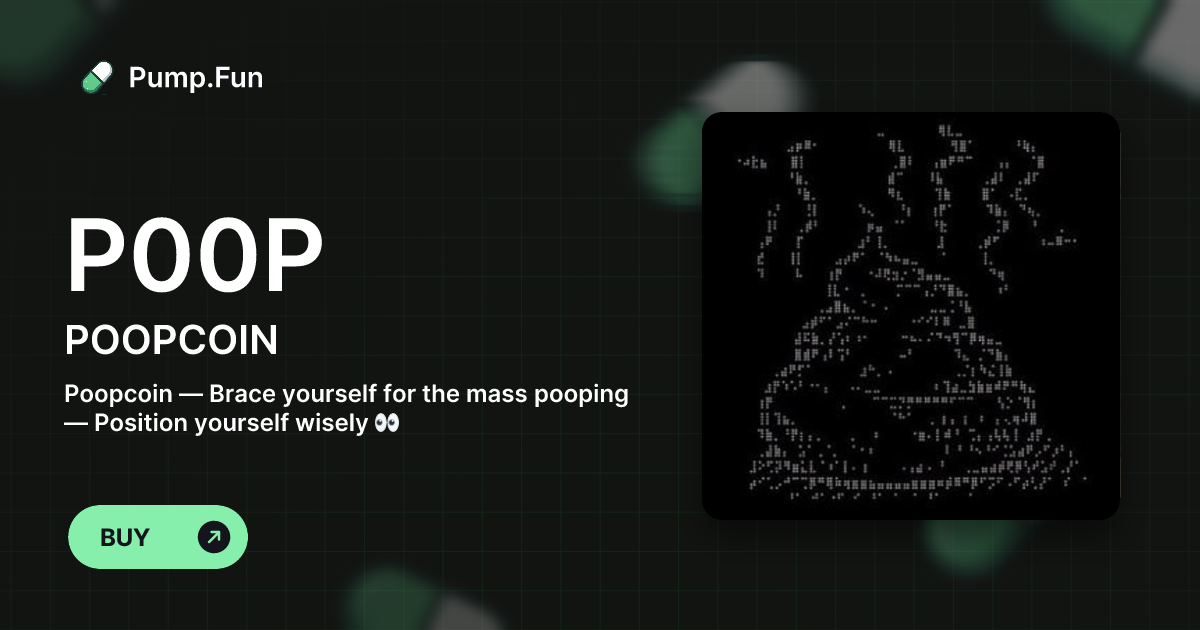 POOPCOIN (P00P) - Pump