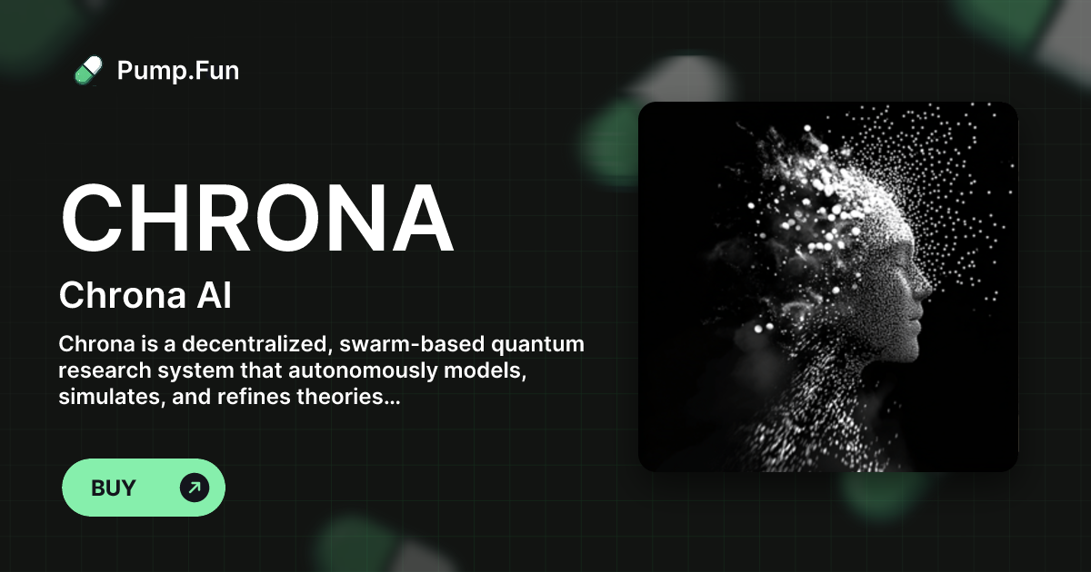 Chrona AI (CHRONA) - Pump