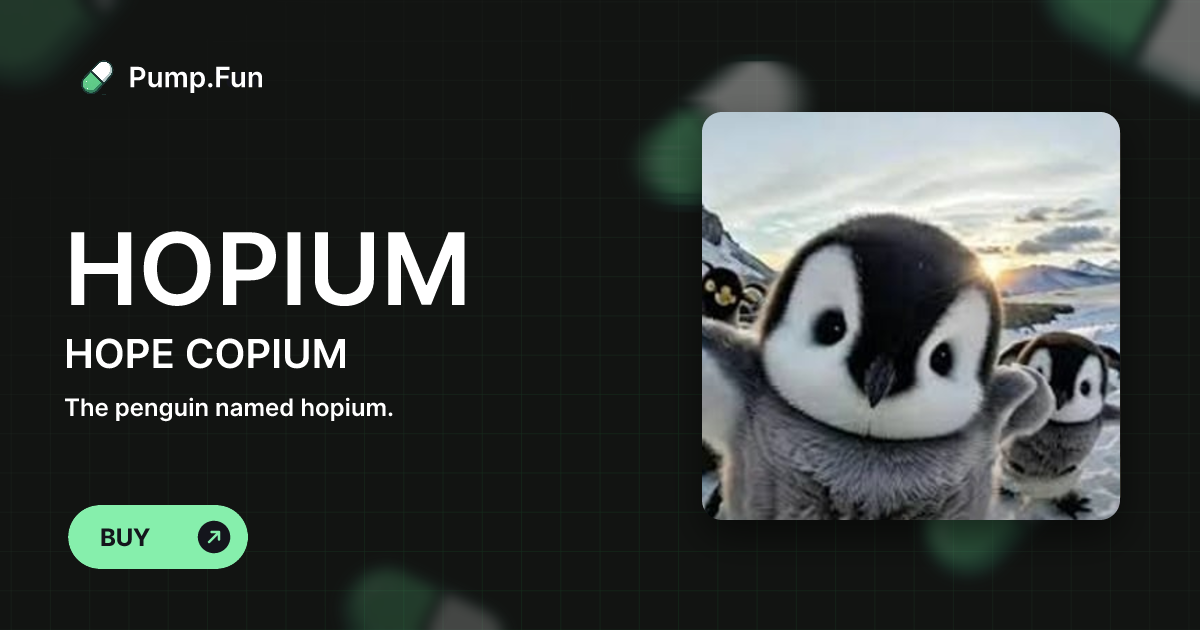 HOPE COPIUM (HOPIUM) - Pump