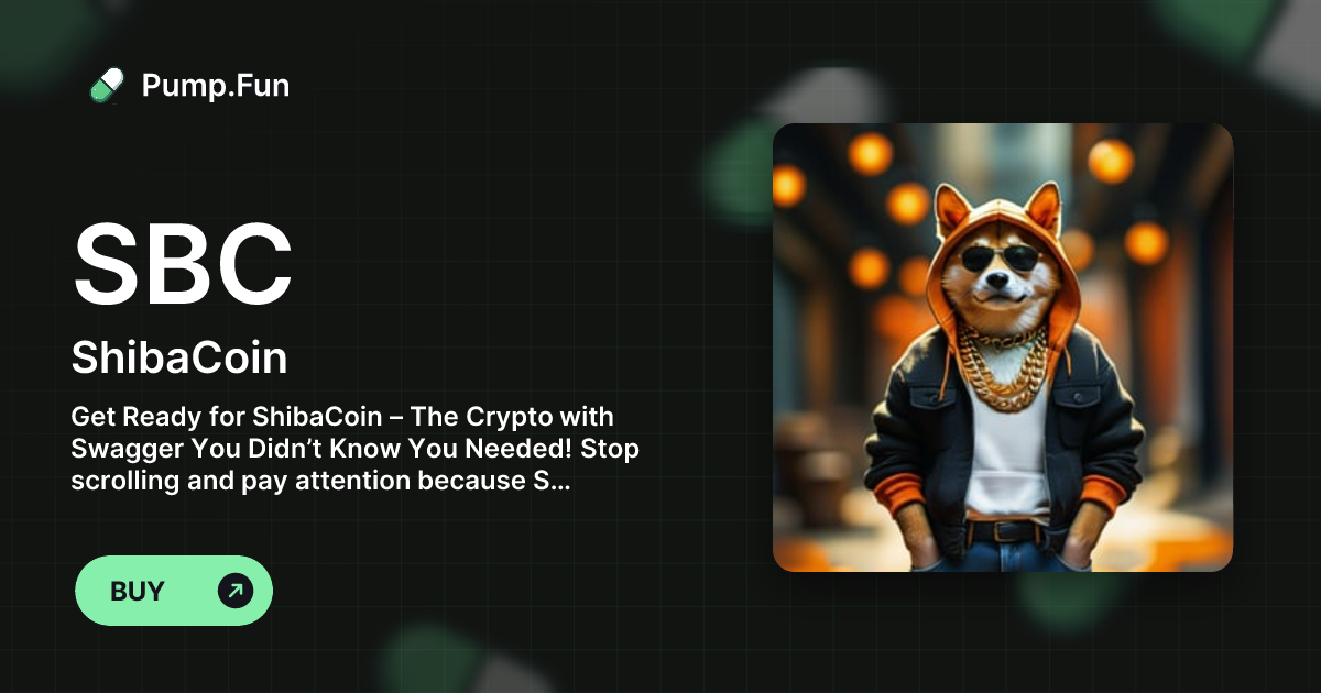 ShibaCoin (SBC) - Pump