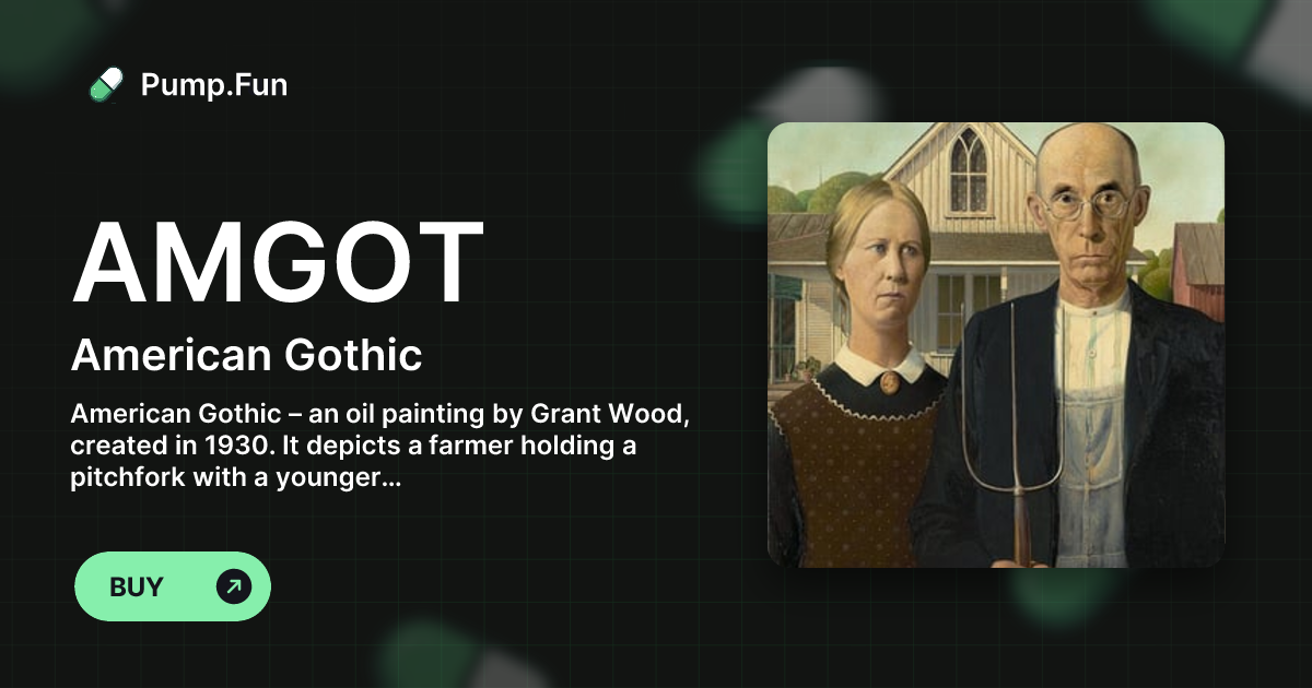 American Gothic (AMGOT) - Pump