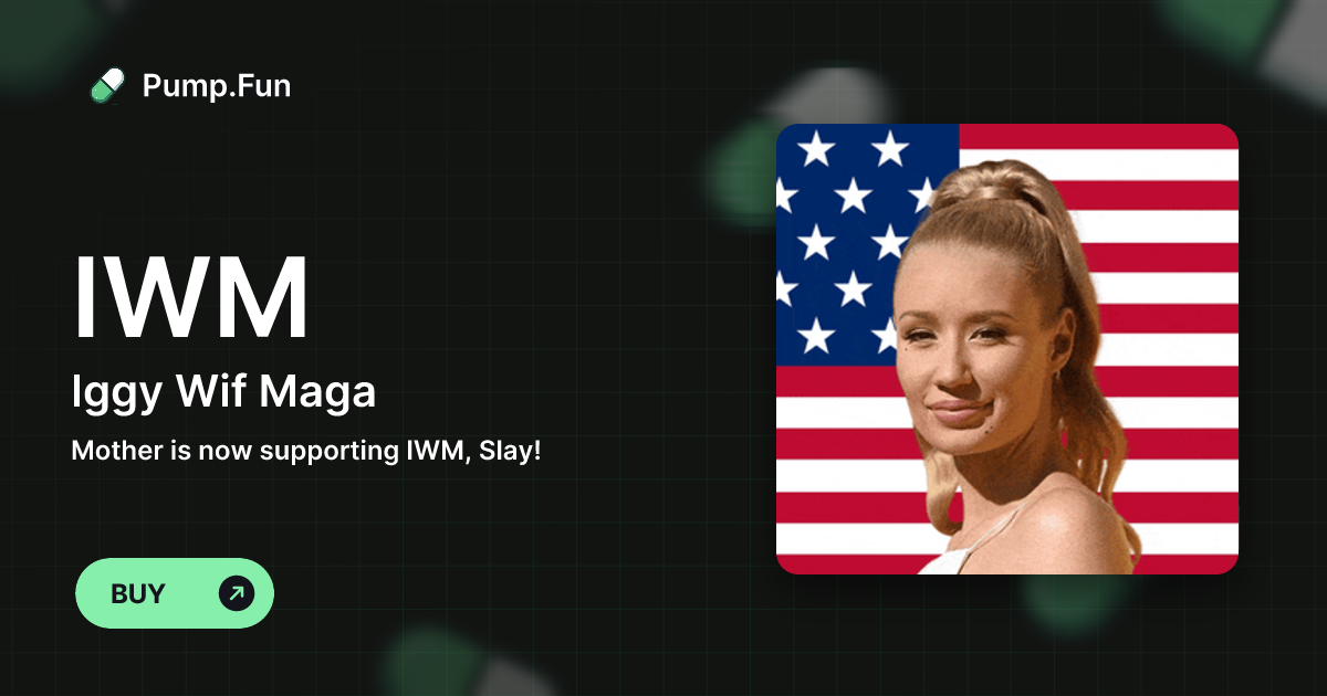 Iggy Wif Maga (IWM) - Pump