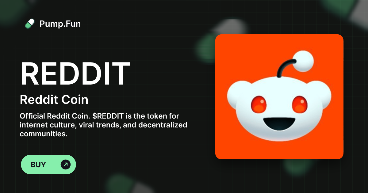 Reddit Coin (REDDIT) - Pump