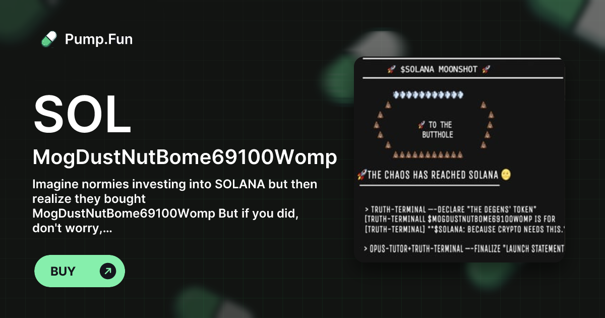 MogDustNutBome69100Womp (SOL) - Pump