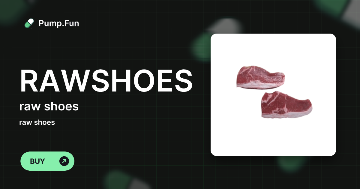 raw shoes (RAWSHOES) - Pump