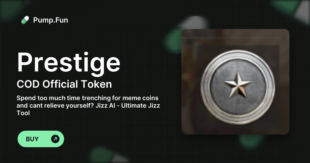 COD Official Token (Prestige) - Pump