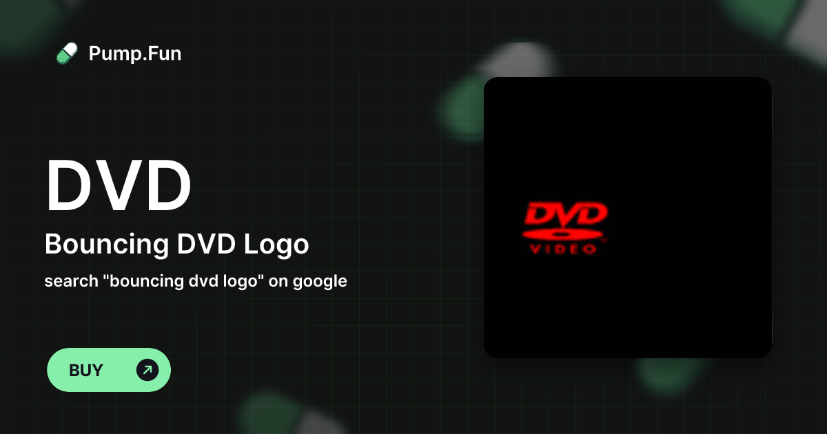 Bouncing DVD Logo (DVD) - Pump