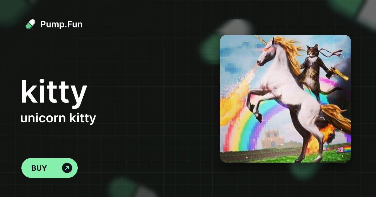 unicorn kitty (kitty) - Pump
