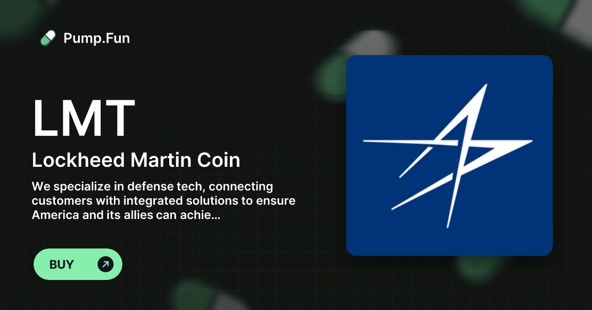 Lockheed Martin Coin (LMT) - Pump