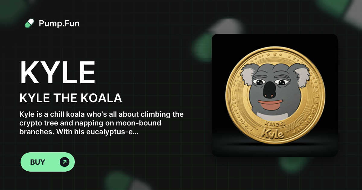 KYLE THE KOALA (KYLE ) - Pump