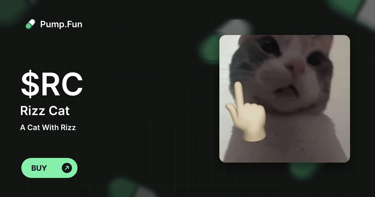 Rizz Cat ($RC) - Pump