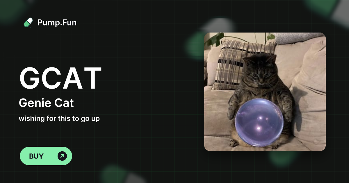 Genie Cat (GCAT) - Pump