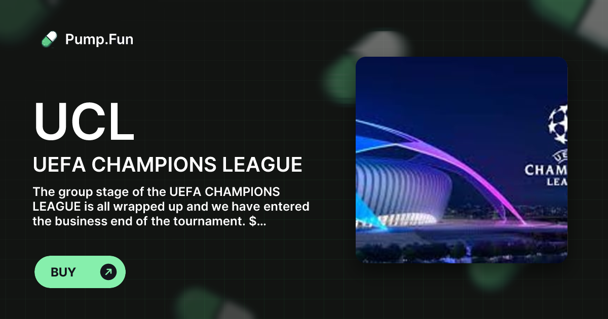 UEFA CHAMPIONS LEAGUE (UCL) - Pump
