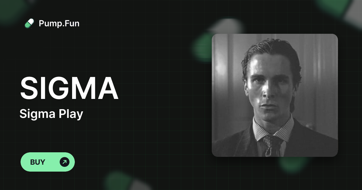 Sigma Play (SIGMA) - Pump
