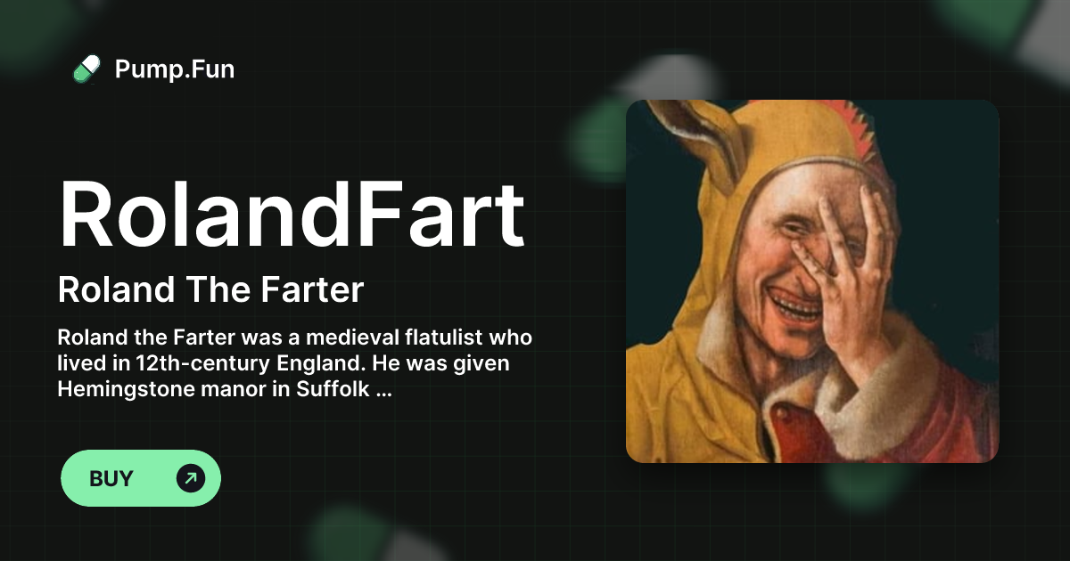 Roland The Farter (RolandFart) - Pump