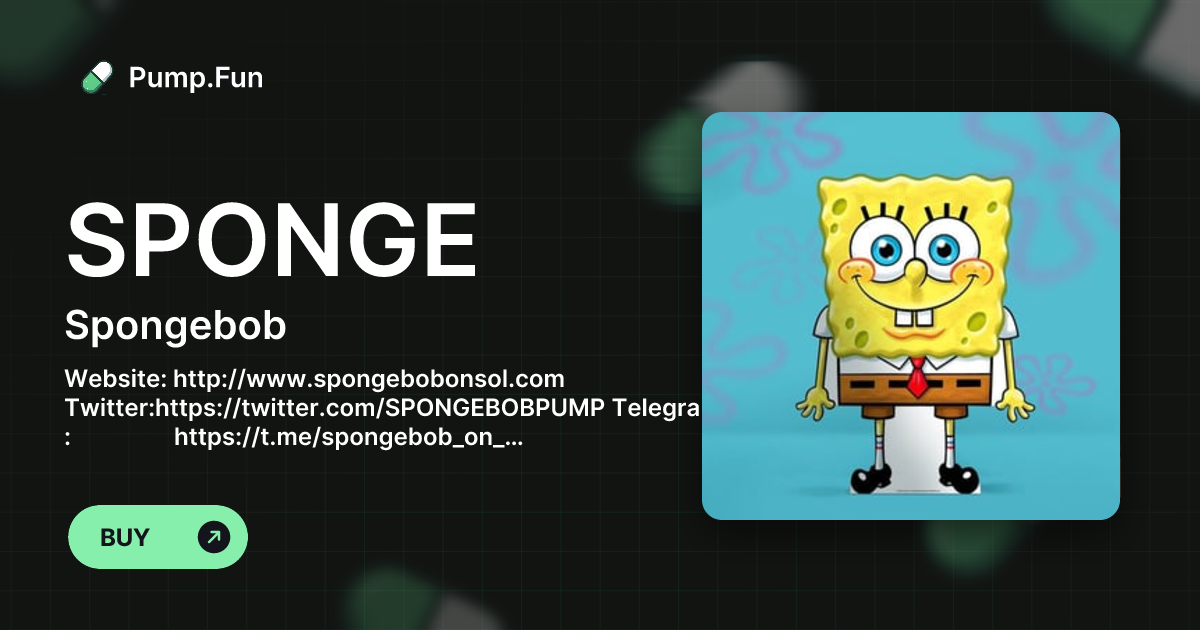 Spongebob (SPONGE) - Pump