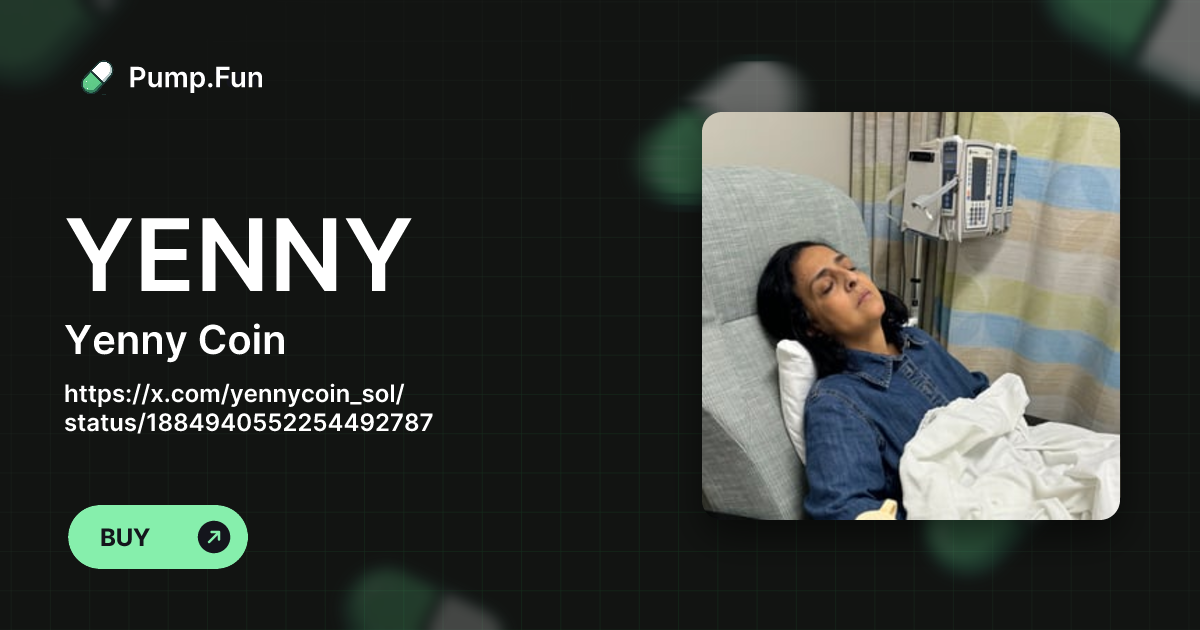 Yenny Coin (YENNY) - Pump