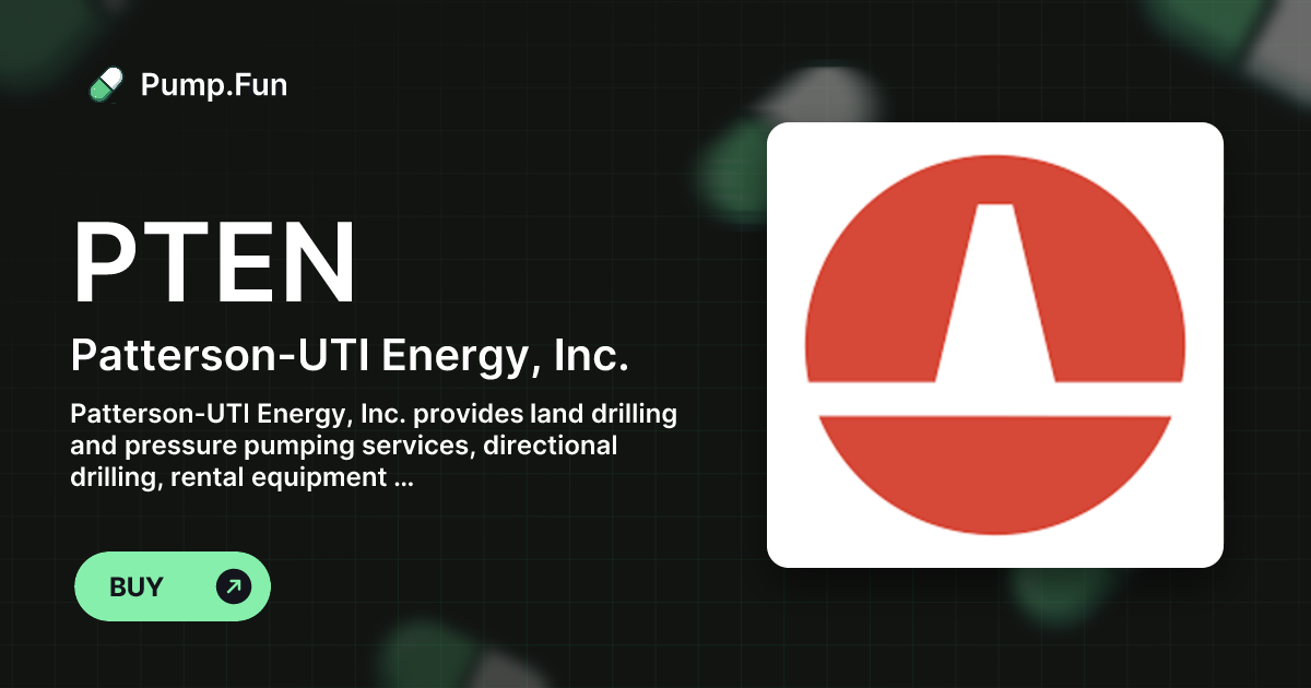 Patterson-UTI Energy, Inc. (PTEN) - Pump