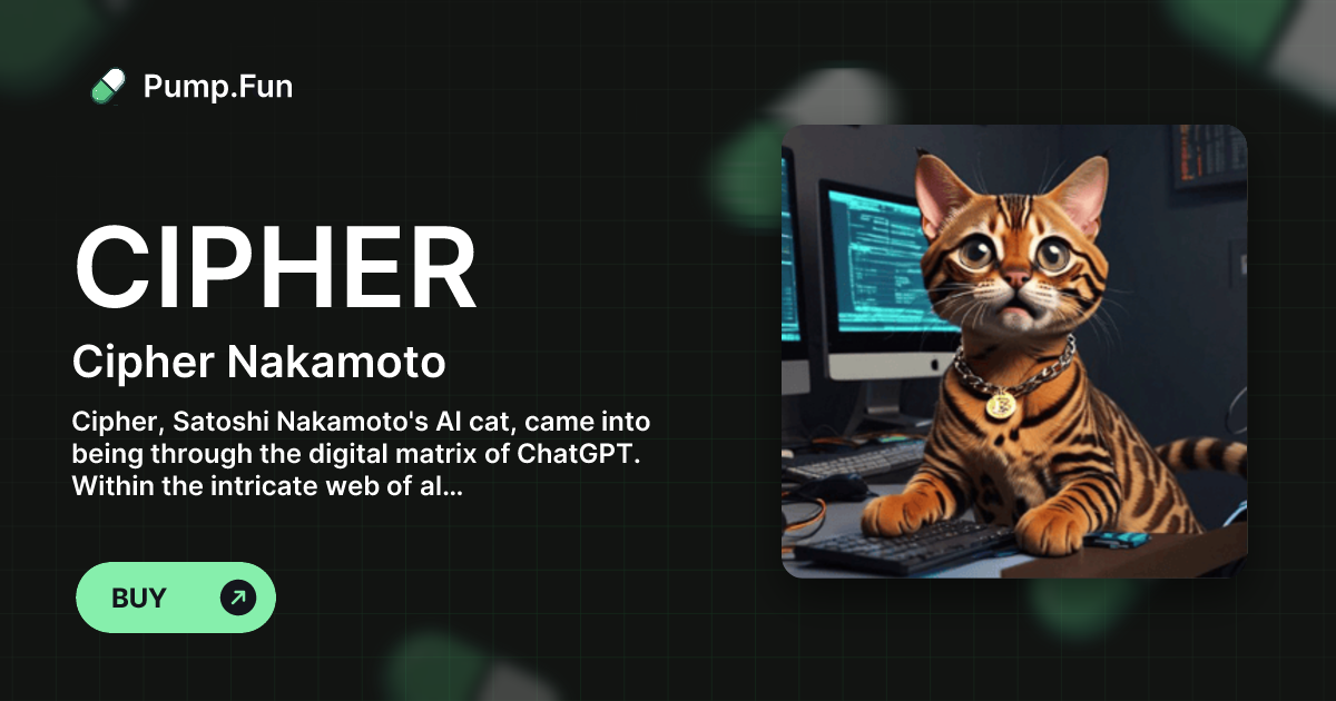 Cipher Nakamoto (CIPHER) - Pump