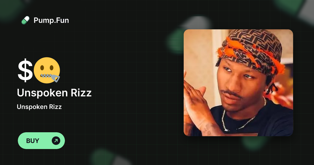 Unspoken Rizz ($🤐) - Pump
