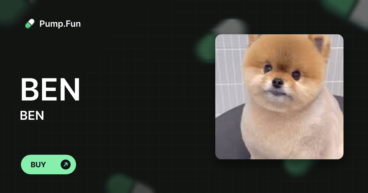 BEN (BEN) - Pump