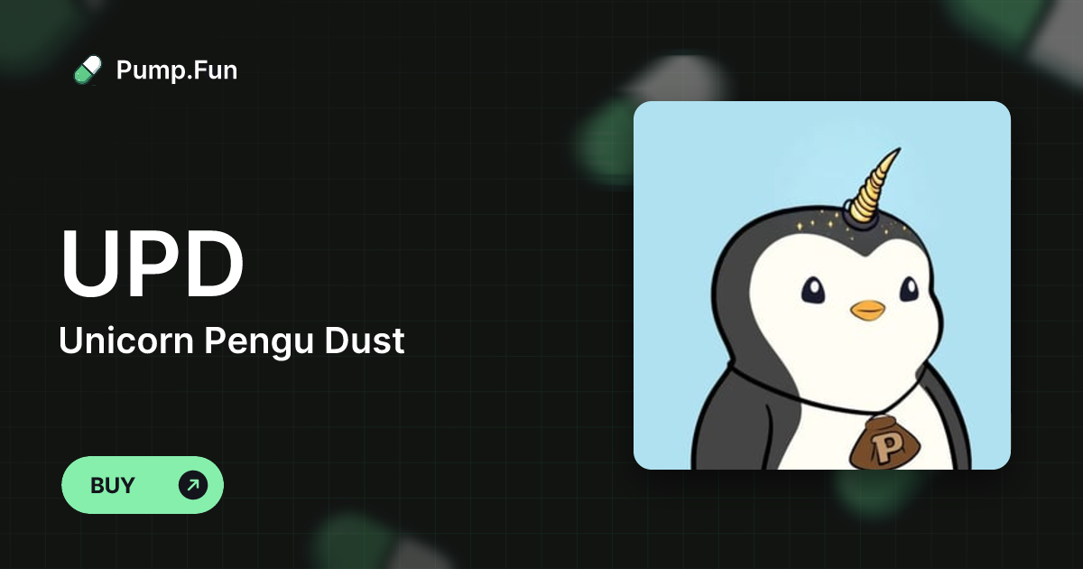 Unicorn Pengu Dust (UPD) - Pump