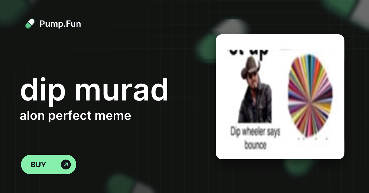 alon perfect meme (dip murad) - Pump