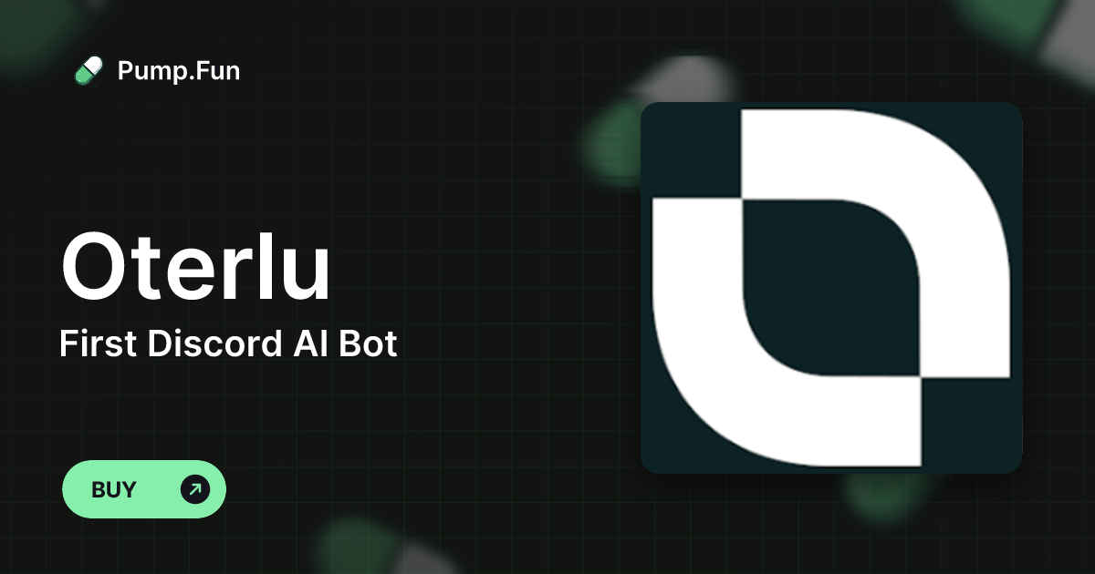 First Discord AI Bot (Oterlu) - Pump