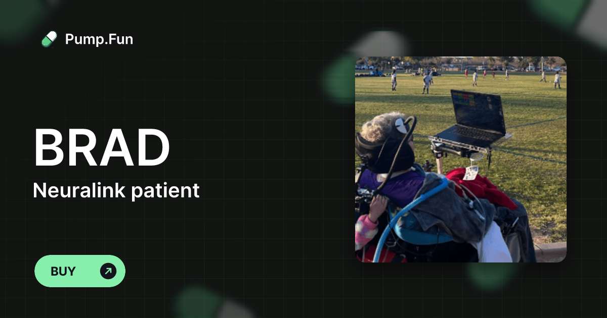 Neuralink patient (BRAD) - Pump