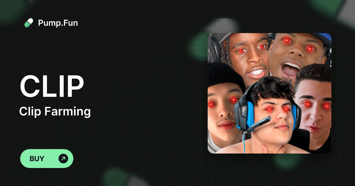 Clip Farming (CLIP) - Pump