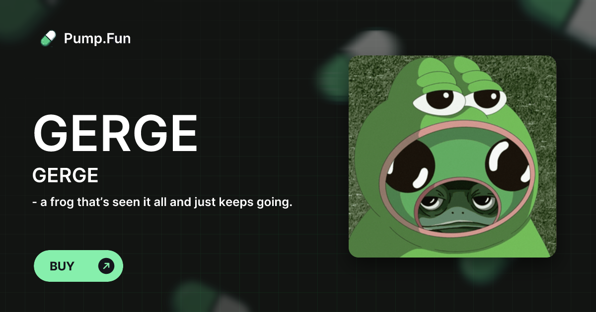 GERGE (GERGE) - Pump