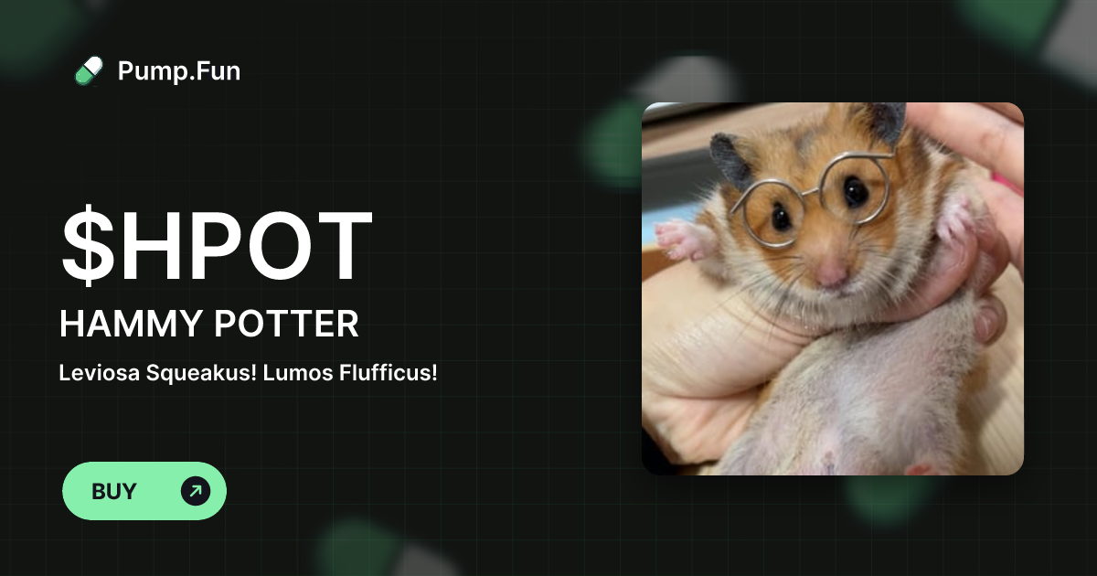 HAMMY POTTER ($HPOT) - Pump