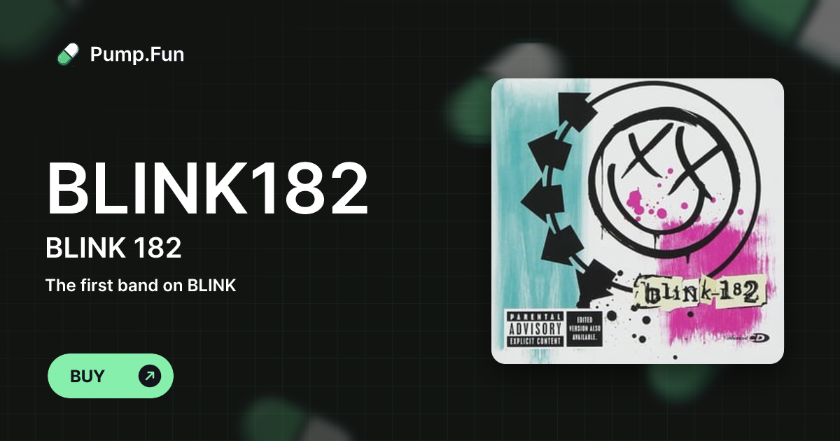 BLINK 182 (BLINK182) - Pump