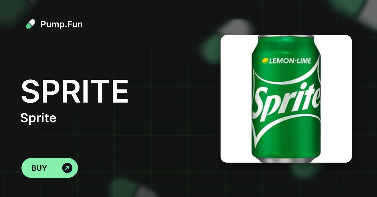 Sprite (SPRITE) - Pump