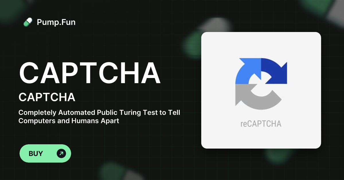 CAPTCHA (CAPTCHA) - Pump