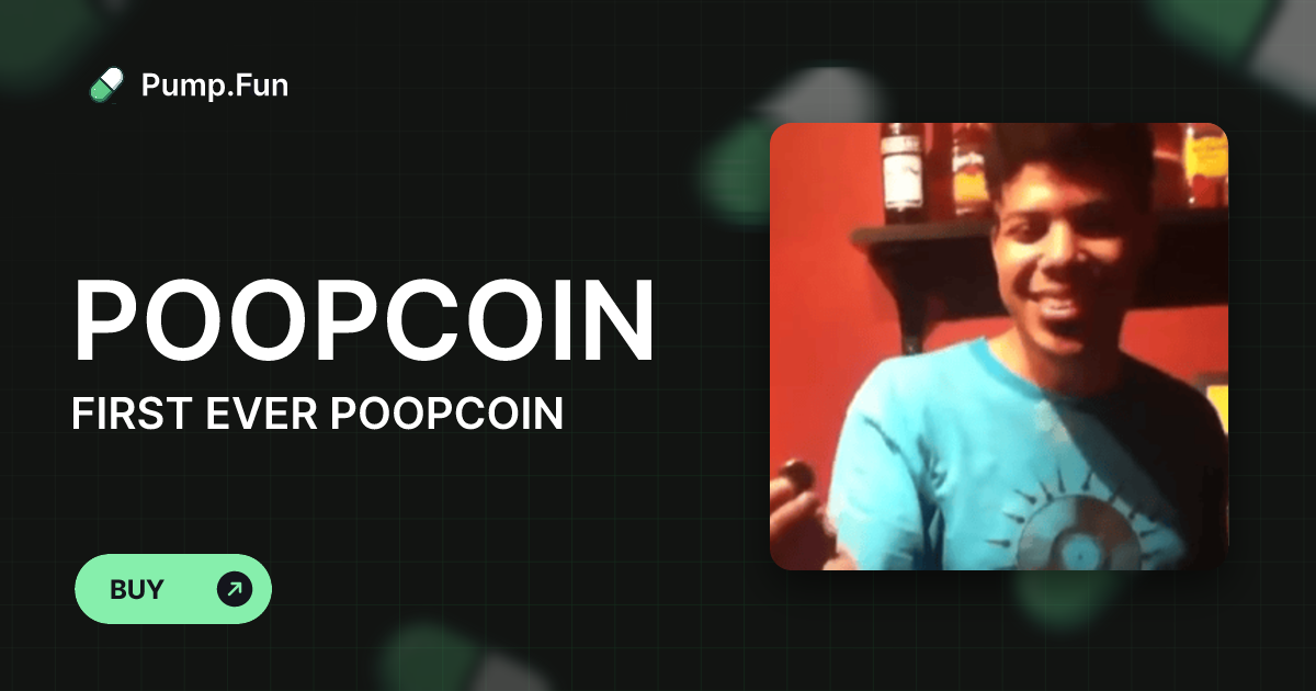 FIRST EVER POOPCOIN (POOPCOIN) - Pump