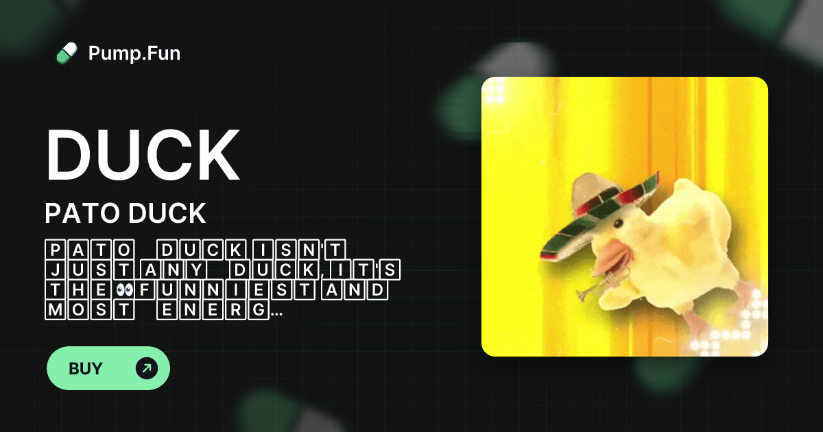 PATO DUCK (DUCK) - Pump