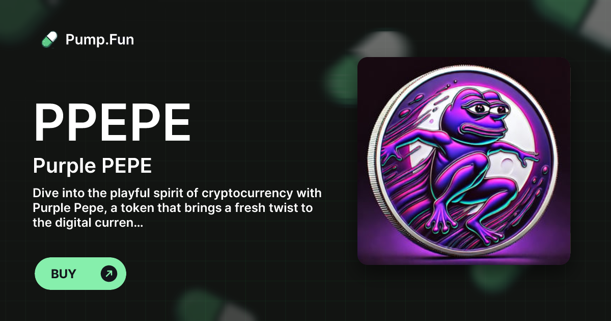 Purple PEPE (PPEPE) - Pump
