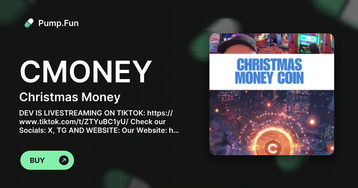 Christmas Money (CMONEY) - Pump