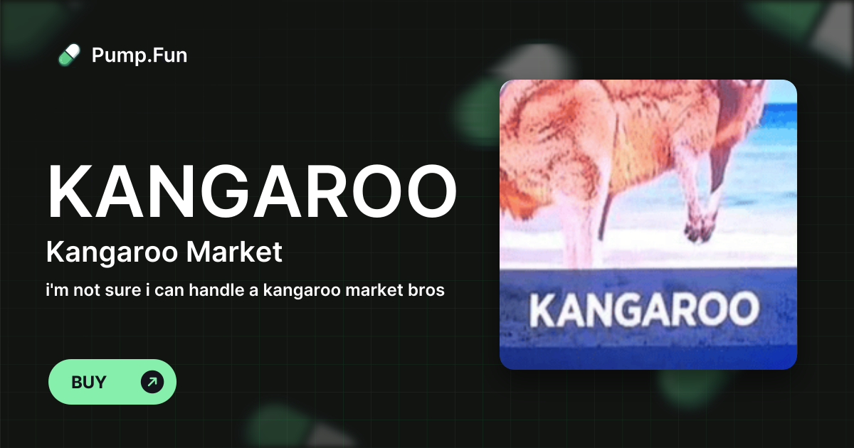 Kangaroo Market (KANGAROO) - Pump